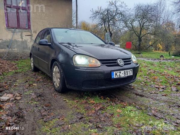 Black Volkswagen Golf 2004 in Ogre, with an engine capacity of 1.40 L and mileage of 306 thousand km for 700 €, photo 1 on AUTOMOTO.COM.LV