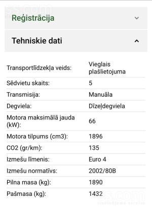 Melns Volkswagen Golf 2004 Daugavpils, ar dzinēja tilpumu 1.90 L un nobraukumu 0 tūkst. km par 1850 €, foto 31 vietnē AUTOMOTO.COM.LV