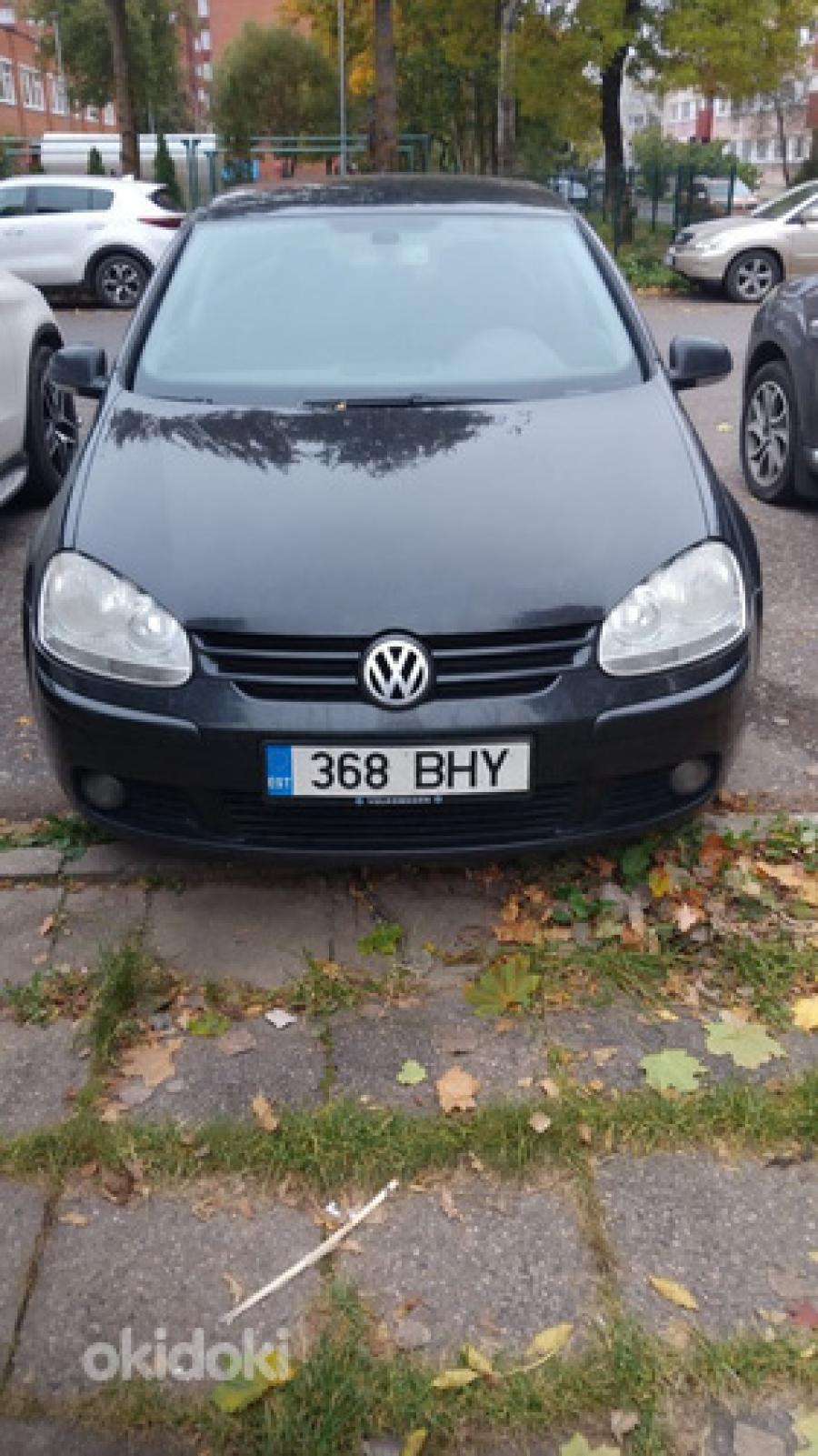 Melns Volkswagen Golf 2004 Sillamē, ar dzinēja tilpumu 1.90 L un nobraukumu 281 tūkst. km par 1300 €, foto 1 vietnē AUTOMOTO.COM.LV