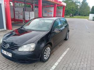 Black Volkswagen Golf 2004 in Riga, with an engine capacity of 2.00 L and mileage of 371 thousand km for 870 €, photo  on AUTOMOTO.COM.LV