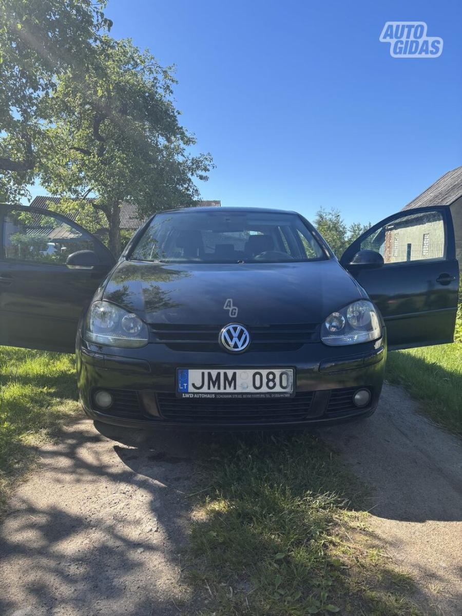 Black Volkswagen Golf 2005 in Alytus, with an engine capacity of 2.00 L and mileage of 387 thousand km for 1000 €, photo 17 on AUTOMOTO.COM.LV