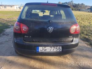 Black Volkswagen Golf 2005 in Tukums, with an engine capacity of 1.90 L and mileage of 560 thousand km for 850 €, photo 4 on AUTOMOTO.COM.LV