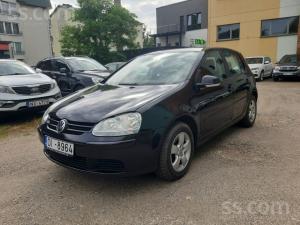 Black Volkswagen Golf 2005 in Daugavpils, with an engine capacity of 1.90 L and mileage of 0 thousand km for 2650 €, photo  on AUTOMOTO.COM.LV