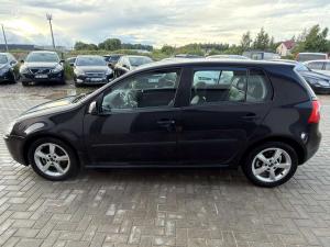 Black Volkswagen Golf 2005 in Vilnius, with an engine capacity of 1.90 L and mileage of 217 thousand km for 1750 €, photo 4 on AUTOMOTO.COM.LV