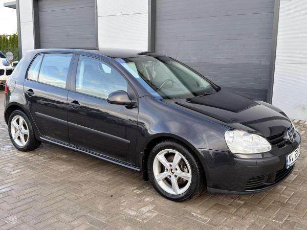 Black Volkswagen Golf 2005 in Vilnius, with an engine capacity of 1.90 L and mileage of 217 thousand km for 1750 €, photo 8 on AUTOMOTO.COM.LV