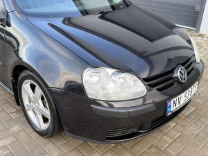 Black Volkswagen Golf 2005 in Vilnius, with an engine capacity of 1.90 L and mileage of 217 thousand km for 1750 €, photo 10 on AUTOMOTO.COM.LV