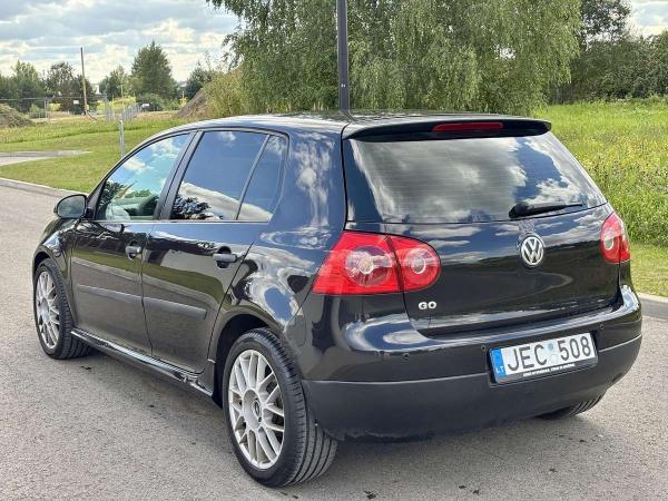 Black Volkswagen Golf 2005 in Vilnius, with an engine capacity of 1.90 L and mileage of 300 thousand km for 2300 €, photo 6 on AUTOMOTO.COM.LV