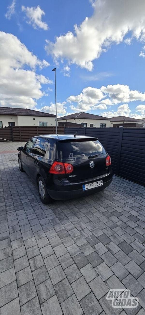 Black Volkswagen Golf 2005 in Klaipeda, with an engine capacity of 1.90 L and mileage of 262 thousand km for 500 €, photo 4 on AUTOMOTO.COM.LV