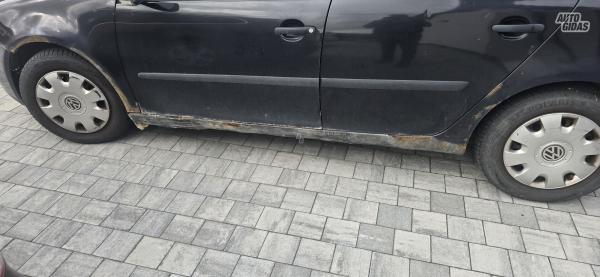 Black Volkswagen Golf 2005 in Klaipeda, with an engine capacity of 1.90 L and mileage of 262 thousand km for 500 €, photo 7 on AUTOMOTO.COM.LV