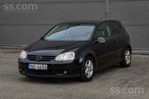 Black Volkswagen Golf 2006 in Riga, with an engine capacity of 1.90 L and mileage of 0 thousand km for 2493 €, photo 1 on AUTOMOTO.COM.LV