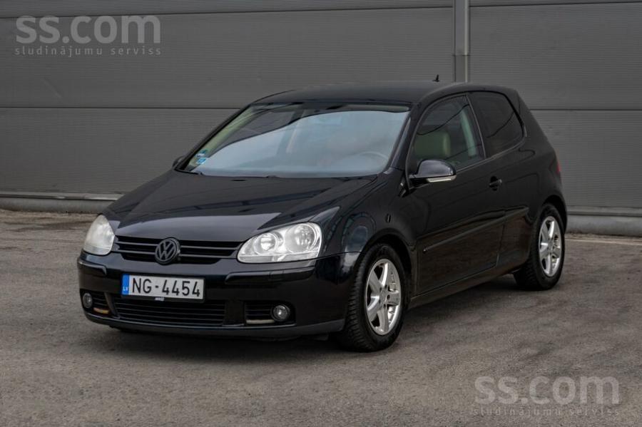 Black Volkswagen Golf 2006 in Riga, with an engine capacity of 1.90 L and mileage of 0 thousand km for 2493 €, photo 1 on AUTOMOTO.COM.LV
