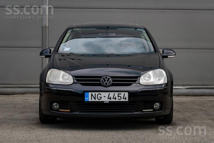 Black Volkswagen Golf 2006 in Riga, with an engine capacity of 1.90 L and mileage of 0 thousand km for 2493 €, photo 2 on AUTOMOTO.COM.LV