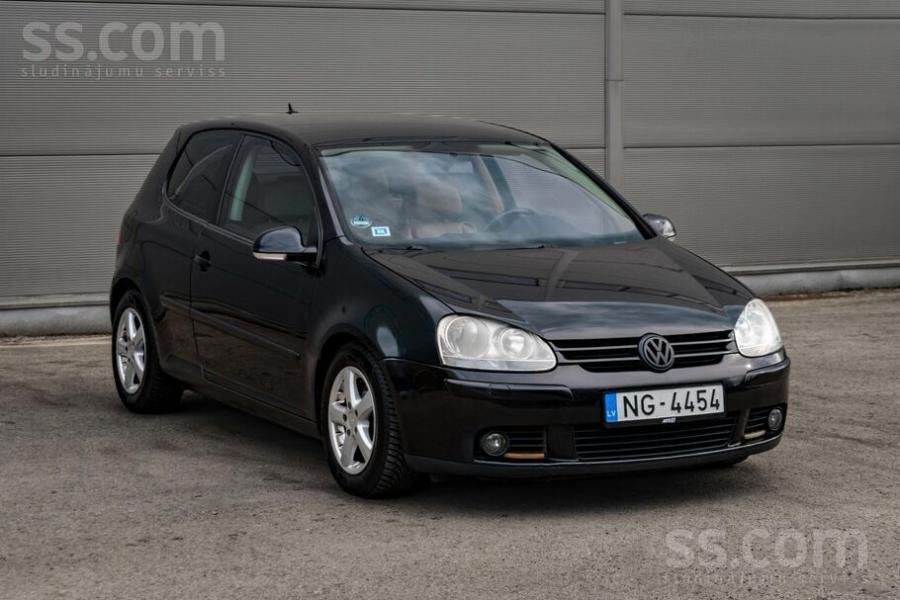 Black Volkswagen Golf 2006 in Riga, with an engine capacity of 1.90 L and mileage of 0 thousand km for 2493 €, photo 3 on AUTOMOTO.COM.LV