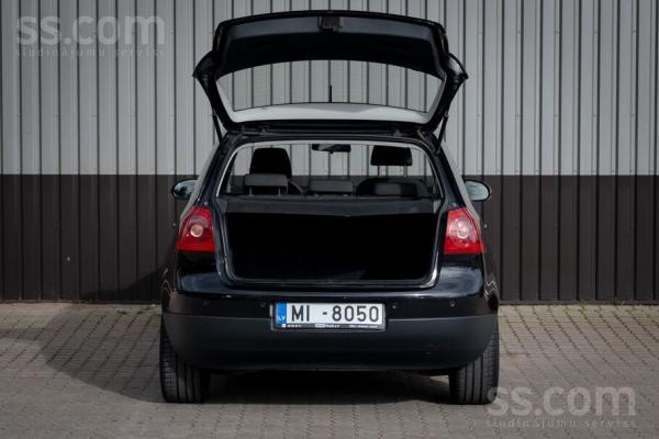 Melns Volkswagen Golf 2006 Talsi, ar dzinēja tilpumu 1.40 L un nobraukumu 278 tūkst. km par 1290 €, foto 6 vietnē AUTOMOTO.COM.LV
