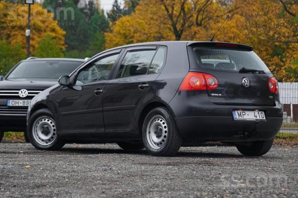 Black Volkswagen Golf 2006 in Riga, with an engine capacity of 1.90 L and mileage of 0 thousand km for 1690 €, photo 3 on AUTOMOTO.COM.LV