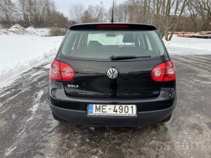 Black Volkswagen Golf 2006 in Talsi, with an engine capacity of 1.40 L and mileage of 267 thousand km for 2600 €, photo 5 on AUTOMOTO.COM.LV