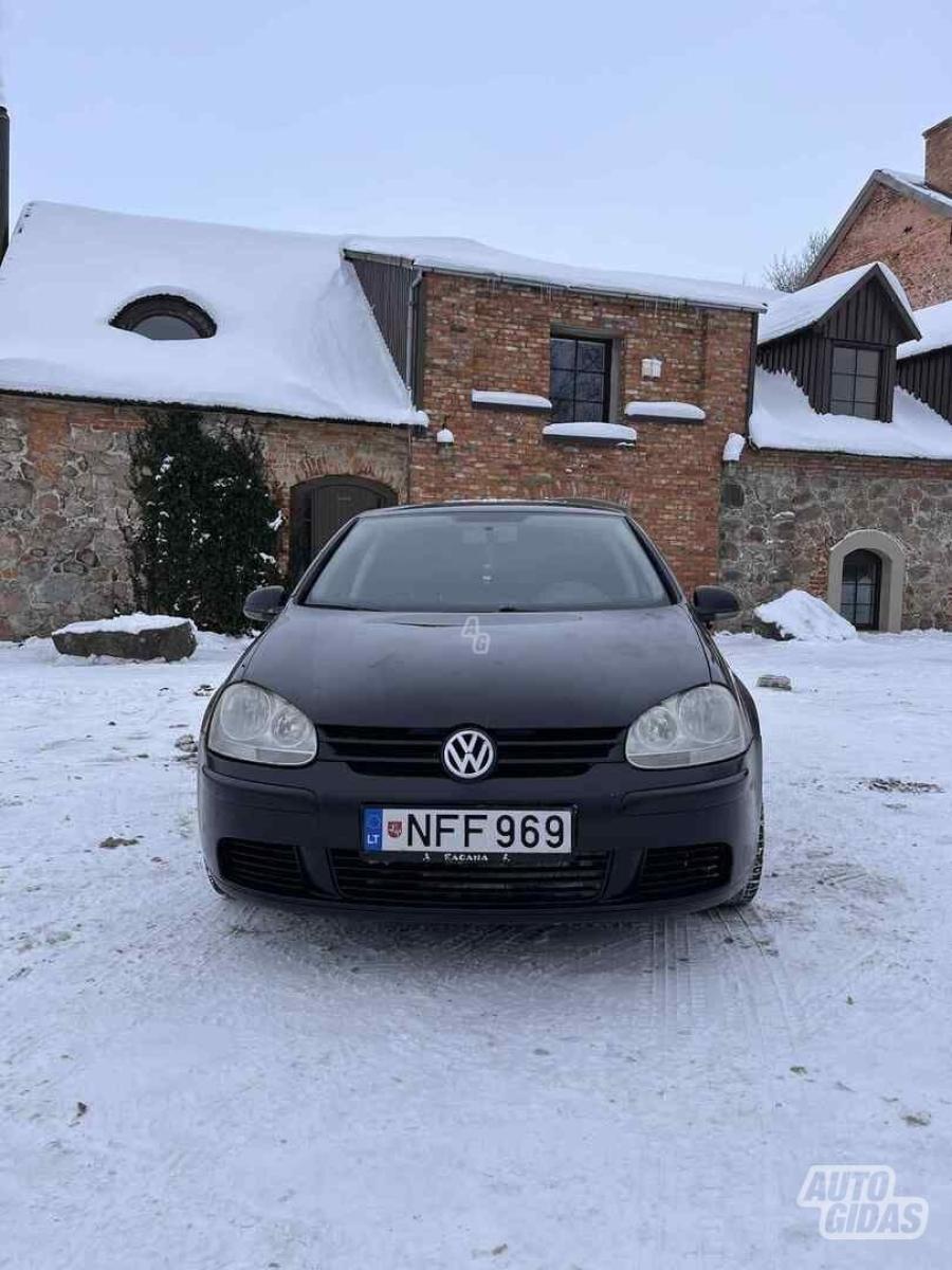 Black Volkswagen Golf 2006 in Siauliai, with an engine capacity of 1.90 L and mileage of 311 thousand km for 2200 €, photo 1 on AUTOMOTO.COM.LV