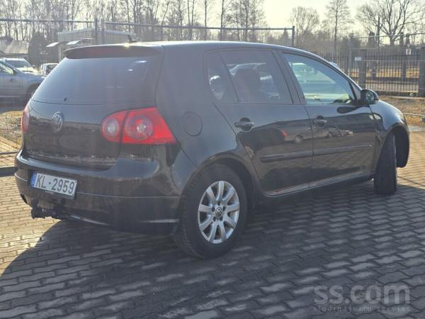 Black Volkswagen Golf 2006 in Riga, with an engine capacity of 2.00 L and mileage of 0 thousand km for 1200 €, photo 3 on AUTOMOTO.COM.LV