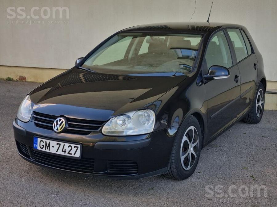 Melns Volkswagen Golf 2006 Ogre, ar dzinēja tilpumu 1.60 L un nobraukumu 299 tūkst. km par 1950 €, foto 1 vietnē AUTOMOTO.COM.LV