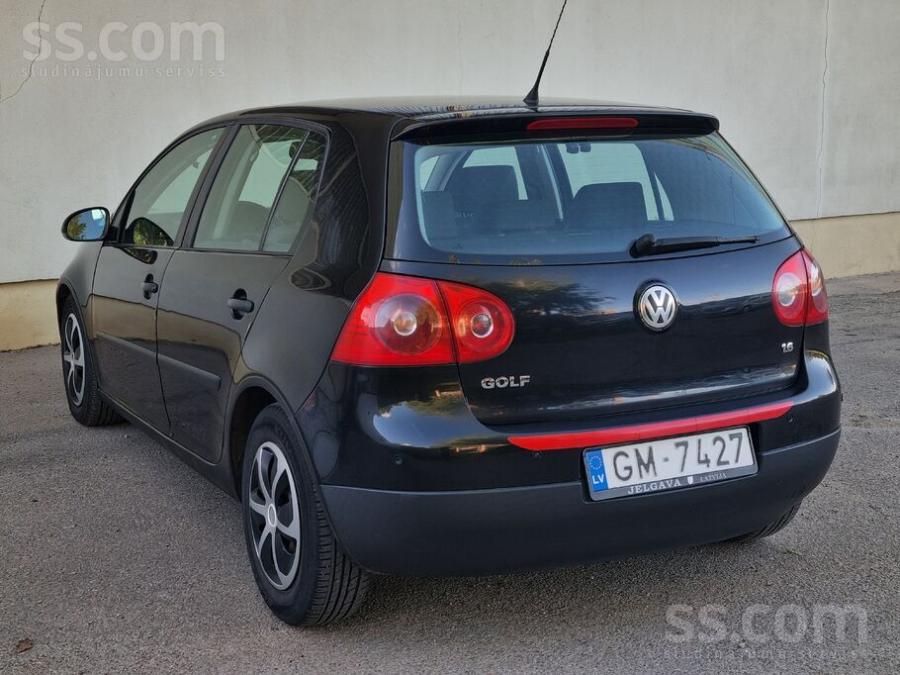 Melns Volkswagen Golf 2006 Ogre, ar dzinēja tilpumu 1.60 L un nobraukumu 299 tūkst. km par 1950 €, foto 7 vietnē AUTOMOTO.COM.LV