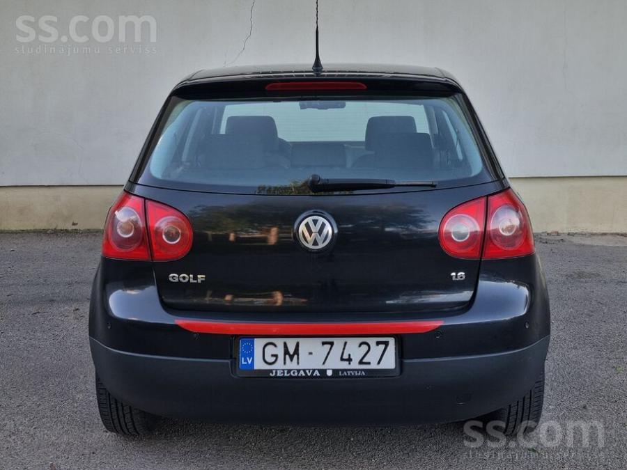 Melns Volkswagen Golf 2006 Ogre, ar dzinēja tilpumu 1.60 L un nobraukumu 299 tūkst. km par 1950 €, foto 8 vietnē AUTOMOTO.COM.LV