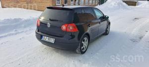 Black Volkswagen Golf 2006 in Bauska, with an engine capacity of 1.90 L and mileage of 440 thousand km for 1850 €, photo 6 on AUTOMOTO.COM.LV