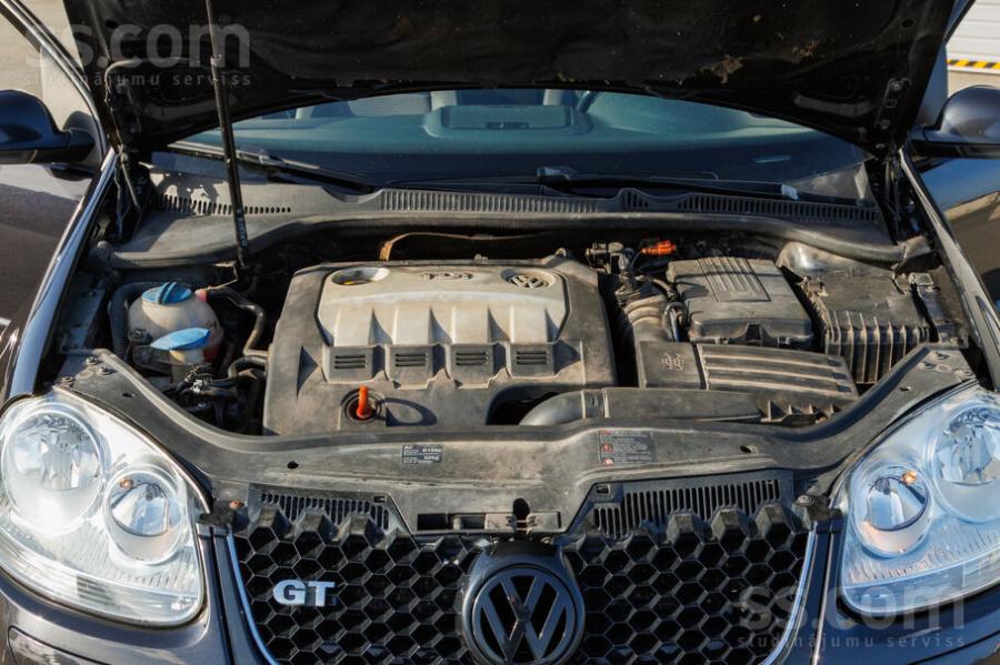Melns Volkswagen Golf 2006 Rīga, ar dzinēja tilpumu 2.00 L un nobraukumu 299 tūkst. km par 2999 €, foto 21 vietnē AUTOMOTO.COM.LV