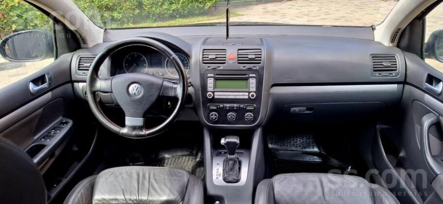 Melns Volkswagen Golf 2006 Jelgava, ar dzinēja tilpumu 1.90 L un nobraukumu 203 tūkst. km par 2550 €, foto 6 vietnē AUTOMOTO.COM.LV