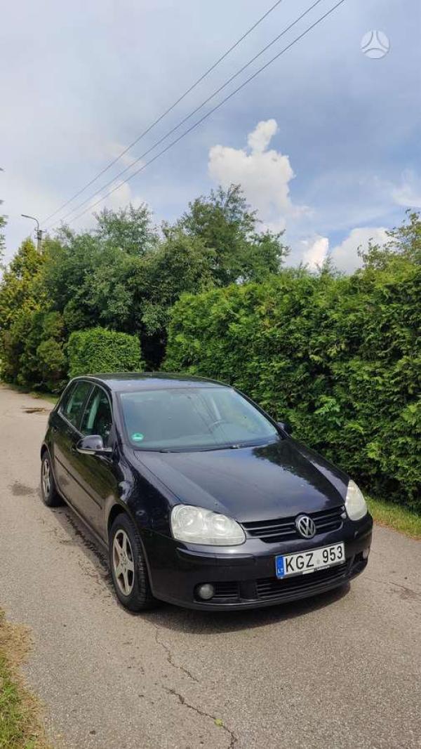 Black Volkswagen Golf 2006 in Sakiai, with an engine capacity of 1.90 L and mileage of 356 thousand km for 1500 €, photo 2 on AUTOMOTO.COM.LV