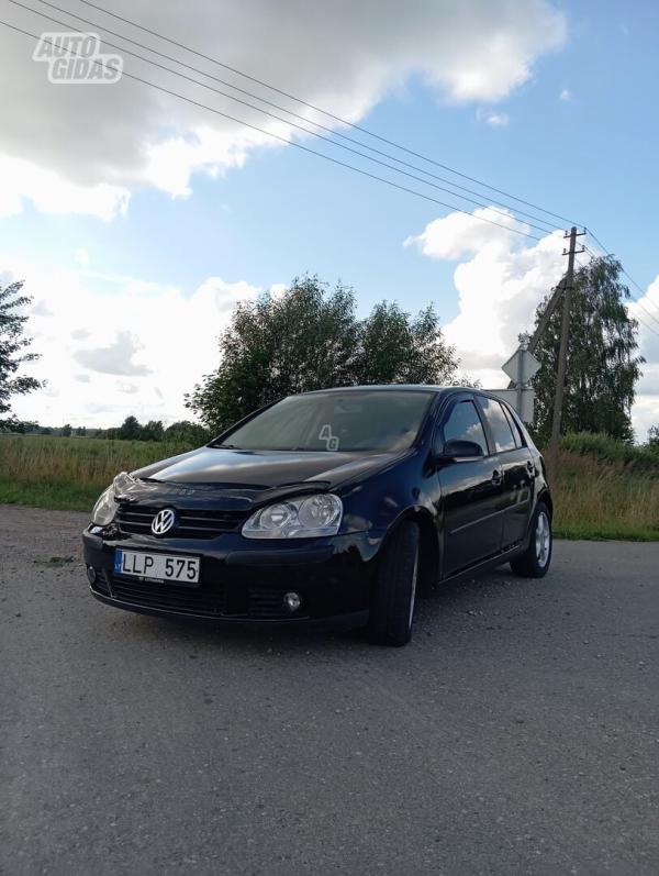 Melns Volkswagen Golf 2006 Kazlų Rūda, ar dzinēja tilpumu 1.90 L un nobraukumu 315 tūkst. km par 2150 €, foto 4 vietnē AUTOMOTO.COM.LV