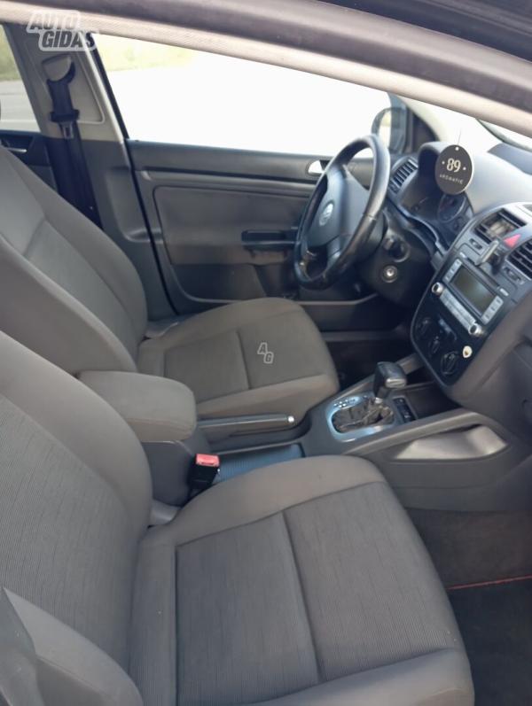 Melns Volkswagen Golf 2006 Kazlų Rūda, ar dzinēja tilpumu 1.90 L un nobraukumu 315 tūkst. km par 2150 €, foto 7 vietnē AUTOMOTO.COM.LV