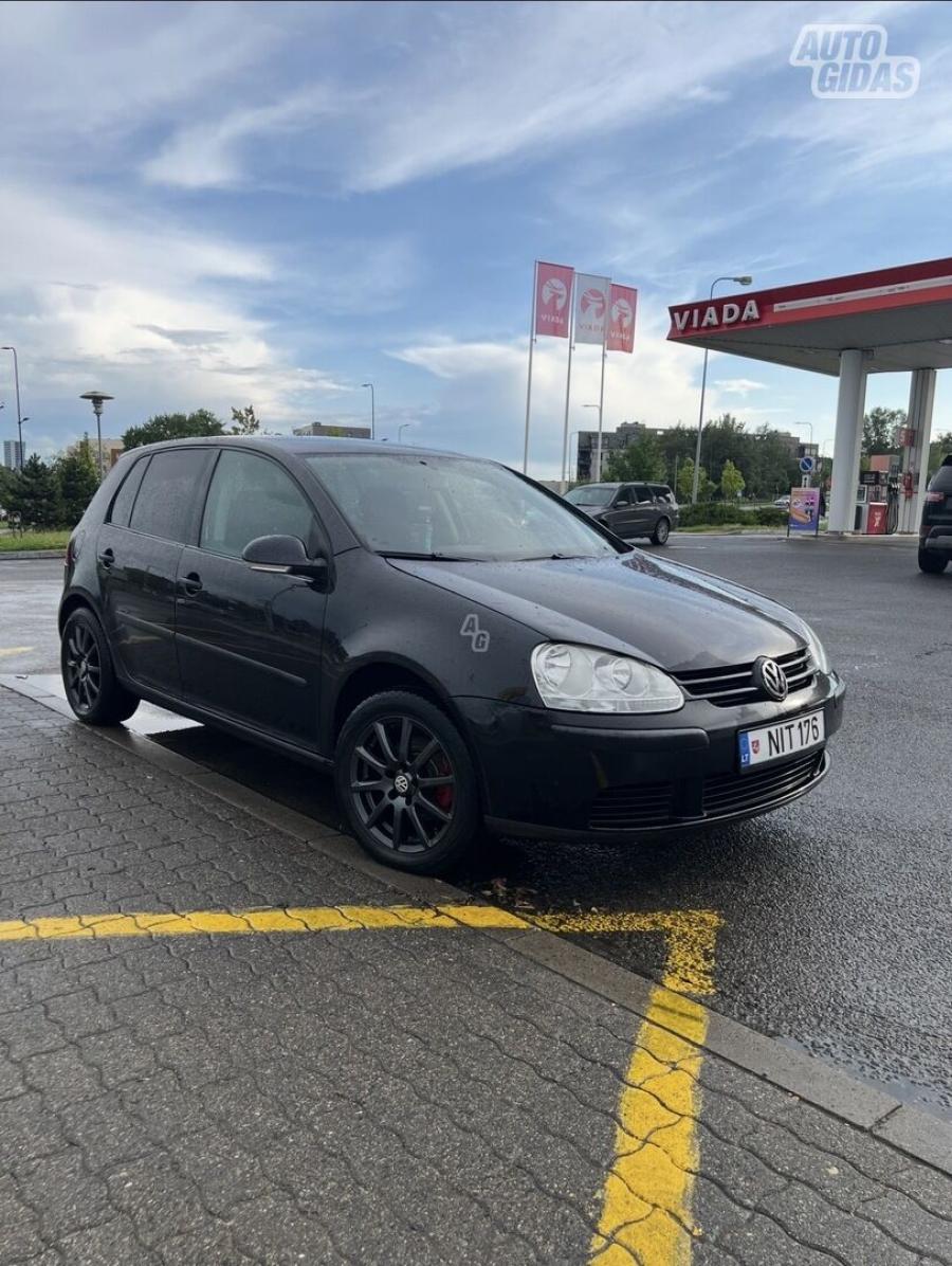 Black Volkswagen Golf 2006 in Vilnius, with an engine capacity of 1.90 L and mileage of 292 thousand km for 1600 €, photo 1 on AUTOMOTO.COM.LV