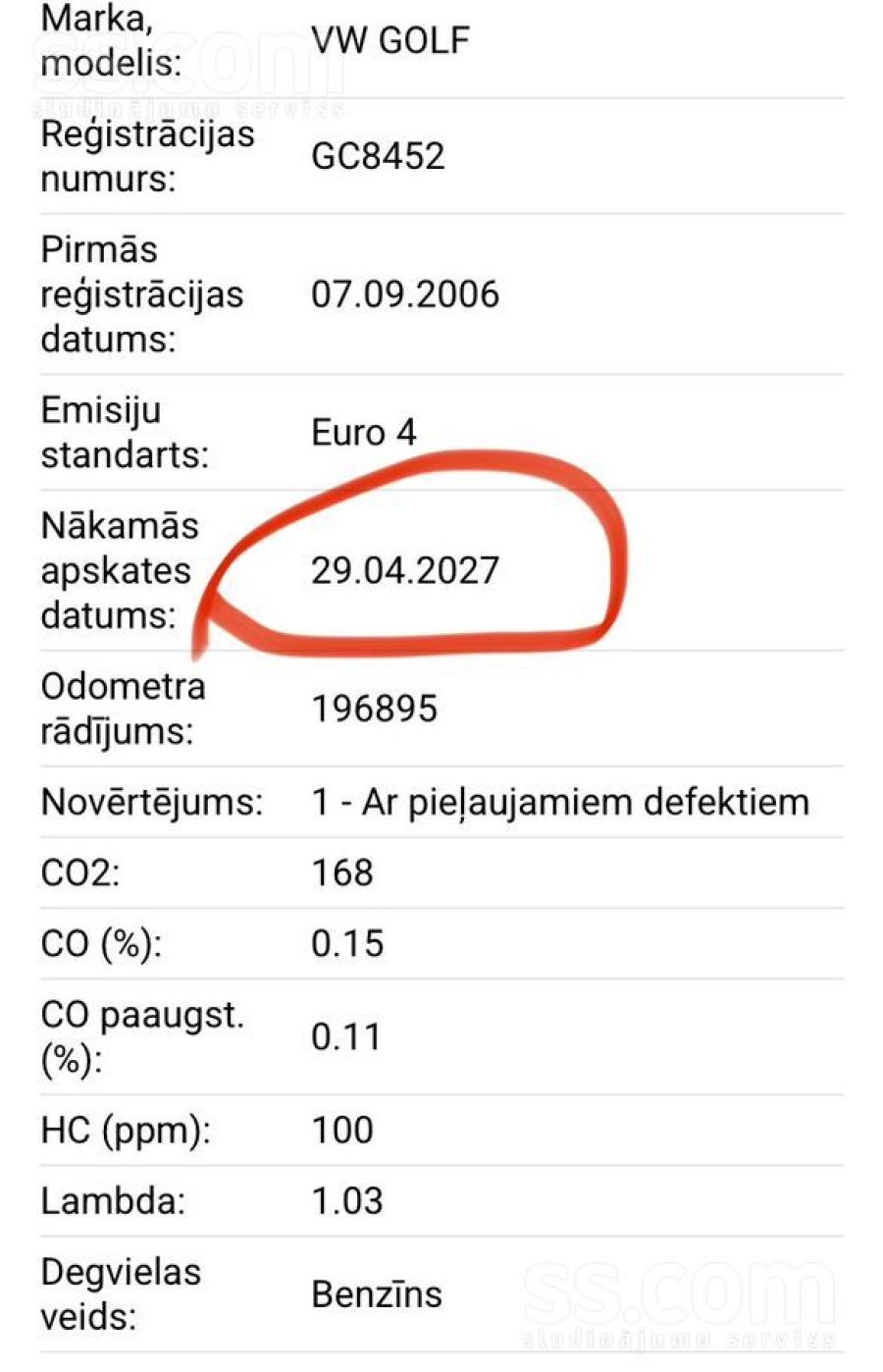 Melns Volkswagen Golf 2006 Jelgava, ar dzinēja tilpumu 1.40 L un nobraukumu 198 tūkst. km par 1650 €, foto 20 vietnē AUTOMOTO.COM.LV