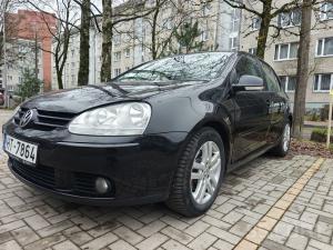 Black Volkswagen Golf 2007 in Riga, with an engine capacity of 1.90 L and mileage of 192 thousand km for 2400 €, photo 5 on AUTOMOTO.COM.LV