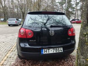 Black Volkswagen Golf 2007 in Riga, with an engine capacity of 1.90 L and mileage of 192 thousand km for 2400 €, photo 9 on AUTOMOTO.COM.LV