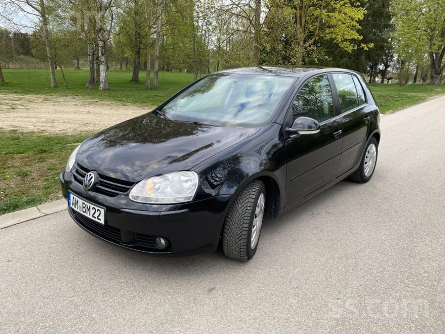 Black Volkswagen Golf 2007 in Ludza, with an engine capacity of 1.90 L and mileage of 0 thousand km for 3400 €, photo 4 on AUTOMOTO.COM.LV
