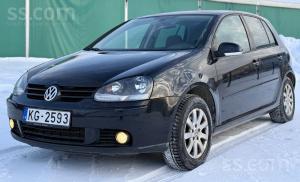 Black Volkswagen Golf 2007 in Riga, with an engine capacity of 1.90 L and mileage of 311 thousand km for 2290 €, photo  on AUTOMOTO.COM.LV