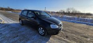 Black Volkswagen Golf 2007 in Siauliai, with an engine capacity of 1.90 L and mileage of 238 thousand km for 1750 €, photo 3 on AUTOMOTO.COM.LV