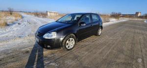 Black Volkswagen Golf 2007 in Siauliai, with an engine capacity of 1.90 L and mileage of 238 thousand km for 1750 €, photo 6 on AUTOMOTO.COM.LV