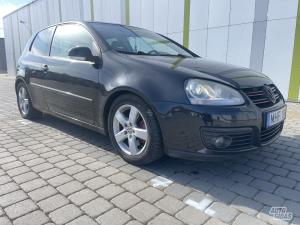 Black Volkswagen Golf 2007 in Vilnius, with an engine capacity of 1.40 L and mileage of 200 thousand km for 1750 €, photo 10 on AUTOMOTO.COM.LV
