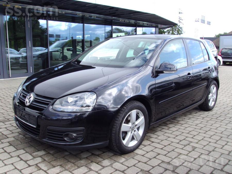 Black Volkswagen Golf 2007 in Riga, with an engine capacity of 2.00 L and mileage of 200 thousand km for 6000 €, photo 1 on AUTOMOTO.COM.LV