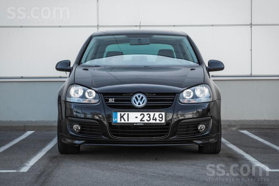 Black Volkswagen Golf 2007 in Riga, with an engine capacity of 1.40 L and mileage of 0 thousand km for 2590 €, photo 3 on AUTOMOTO.COM.LV