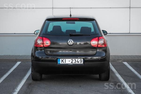 Black Volkswagen Golf 2007 in Riga, with an engine capacity of 1.40 L and mileage of 0 thousand km for 2590 €, photo 6 on AUTOMOTO.COM.LV