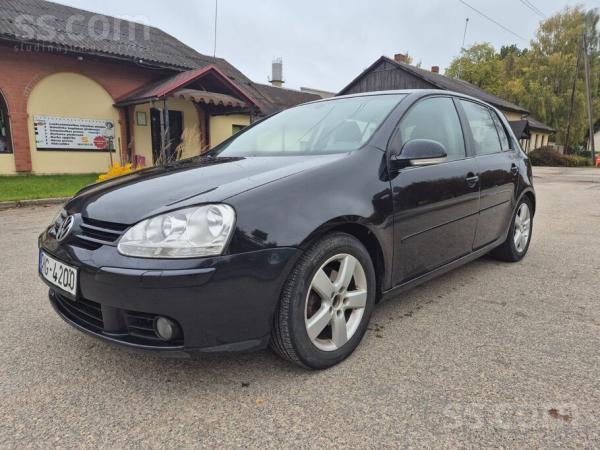 Black Volkswagen Golf 2007 in Riga, with an engine capacity of 2.00 L and mileage of 329 thousand km for 1900 €, photo 2 on AUTOMOTO.COM.LV