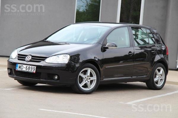 Melns Volkswagen Golf 2007 Rīga, ar dzinēja tilpumu 1.90 L un nobraukumu 165 tūkst. km par 3500 €, foto 1 vietnē AUTOMOTO.COM.LV