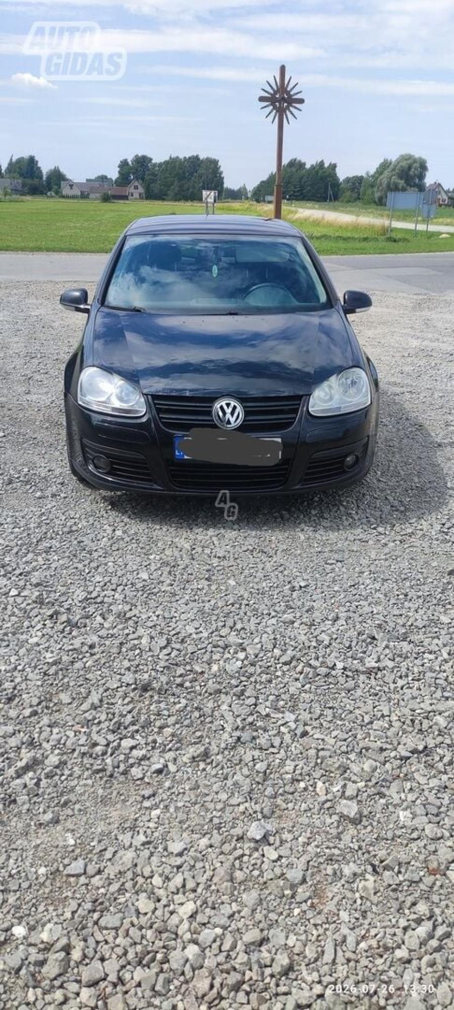 Black Volkswagen Golf 2007 in Pasvalys, with an engine capacity of 2.00 L and mileage of 306 thousand km for 1300 €, photo 16 on AUTOMOTO.COM.LV