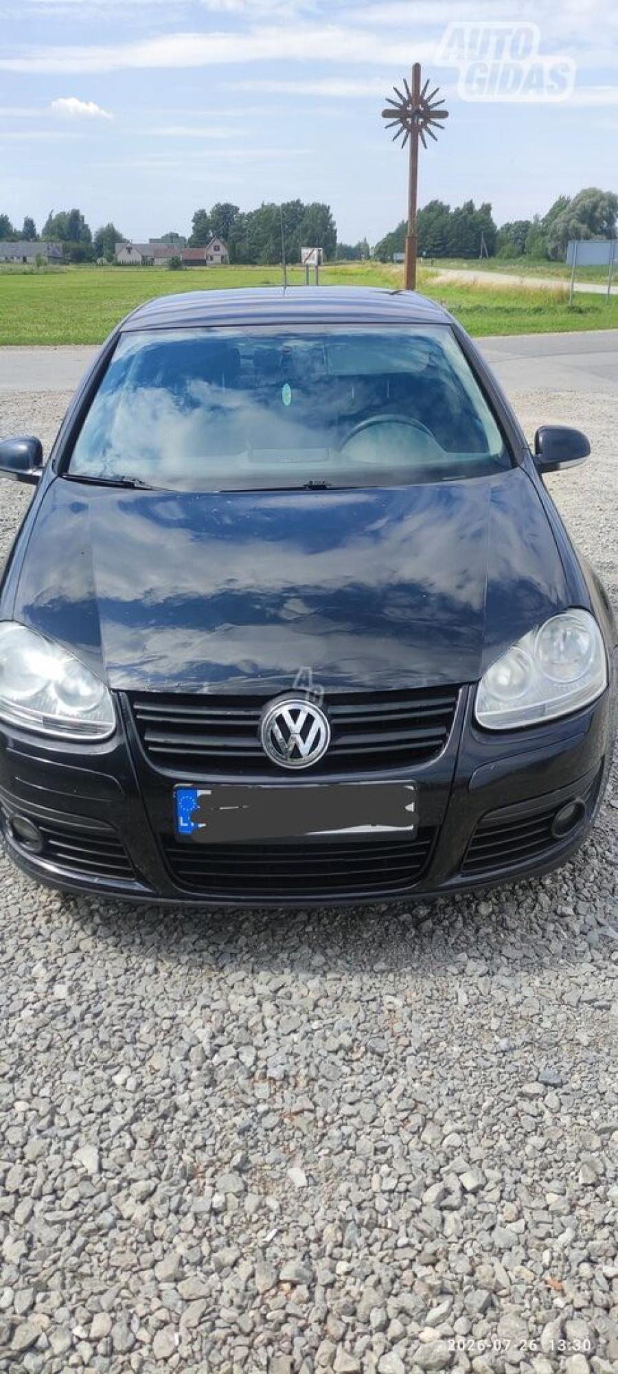 Black Volkswagen Golf 2007 in Pasvalys, with an engine capacity of 2.00 L and mileage of 306 thousand km for 1300 €, photo 17 on AUTOMOTO.COM.LV