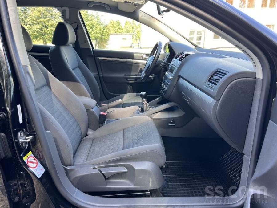 Melns Volkswagen Golf 2007 Limbaži, ar dzinēja tilpumu 1.90 L un nobraukumu 337 tūkst. km par 2750 €, foto 11 vietnē AUTOMOTO.COM.LV