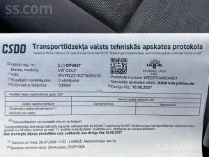 Melns Volkswagen Golf 2007 Limbaži, ar dzinēja tilpumu 1.90 L un nobraukumu 337 tūkst. km par 2750 €, foto 21 vietnē AUTOMOTO.COM.LV