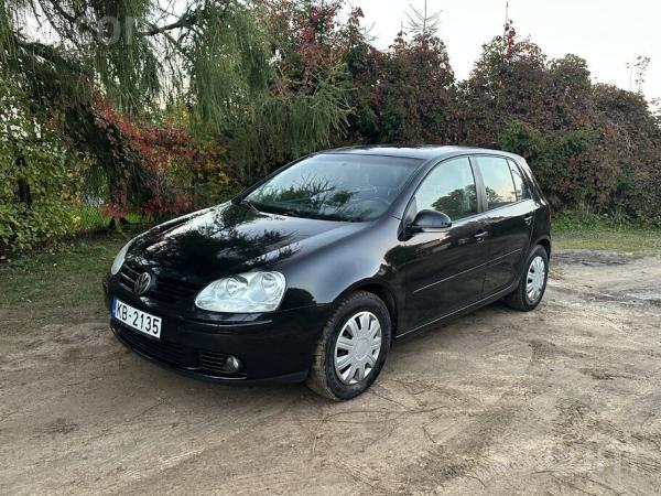 Black Volkswagen Golf 2007 in Rezekne, with an engine capacity of 1.40 L and mileage of 211 thousand km for 1950 €, photo 5 on AUTOMOTO.COM.LV
